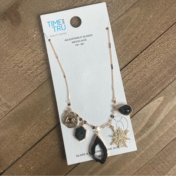 Time and Tru | Jewelry | Time And Tru Adjustable Slider Necklace 836 ...